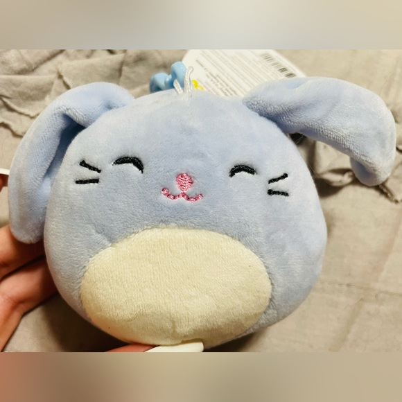 Squishmallows | Toys | Sebastian The Bunny 35 Inch Squishmallow Clip ...